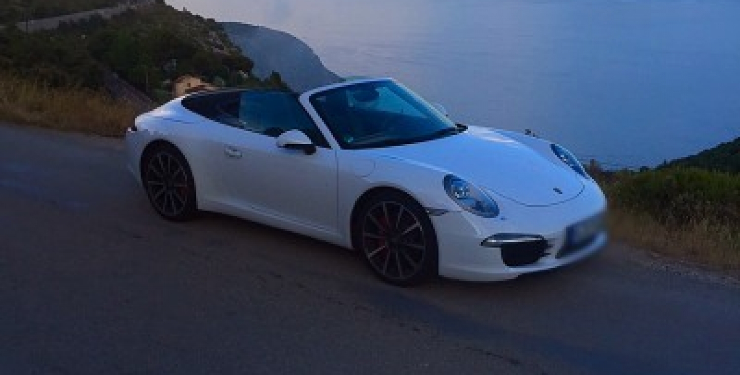Porsche 911 Carrera Cabriolet à louer, voiture décapotable I LR MC
