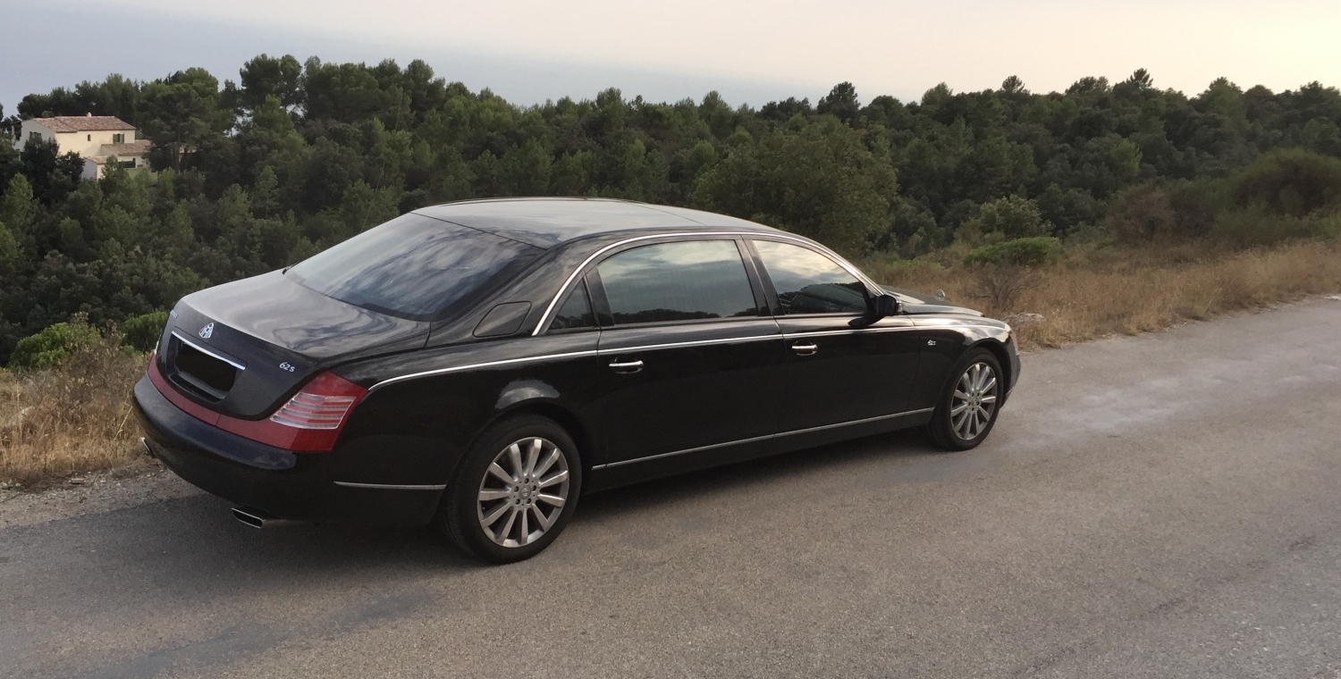Rental Maybach 62S, rent a luxury car by Mercedes - LR MC